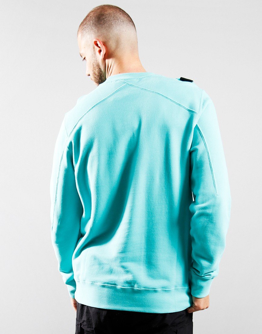 MA.Strum Core Crew Sweat Turquoise - Terraces Menswear