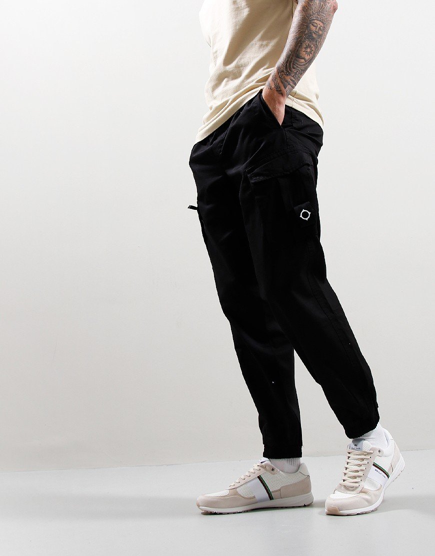 MA. Strum PD Elasticated Pant Black - Terraces Menswear