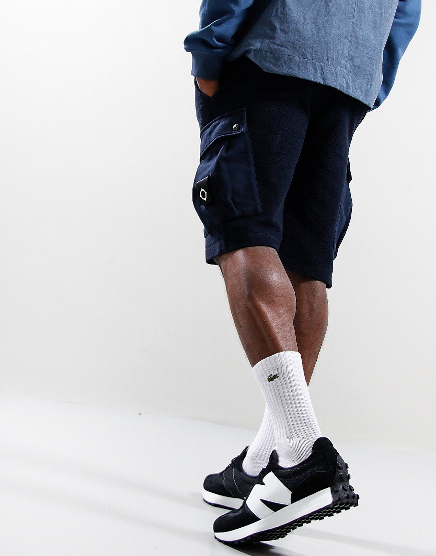 MA.Strum Reverse Combat Shorts Ink Navy - Terraces Menswear