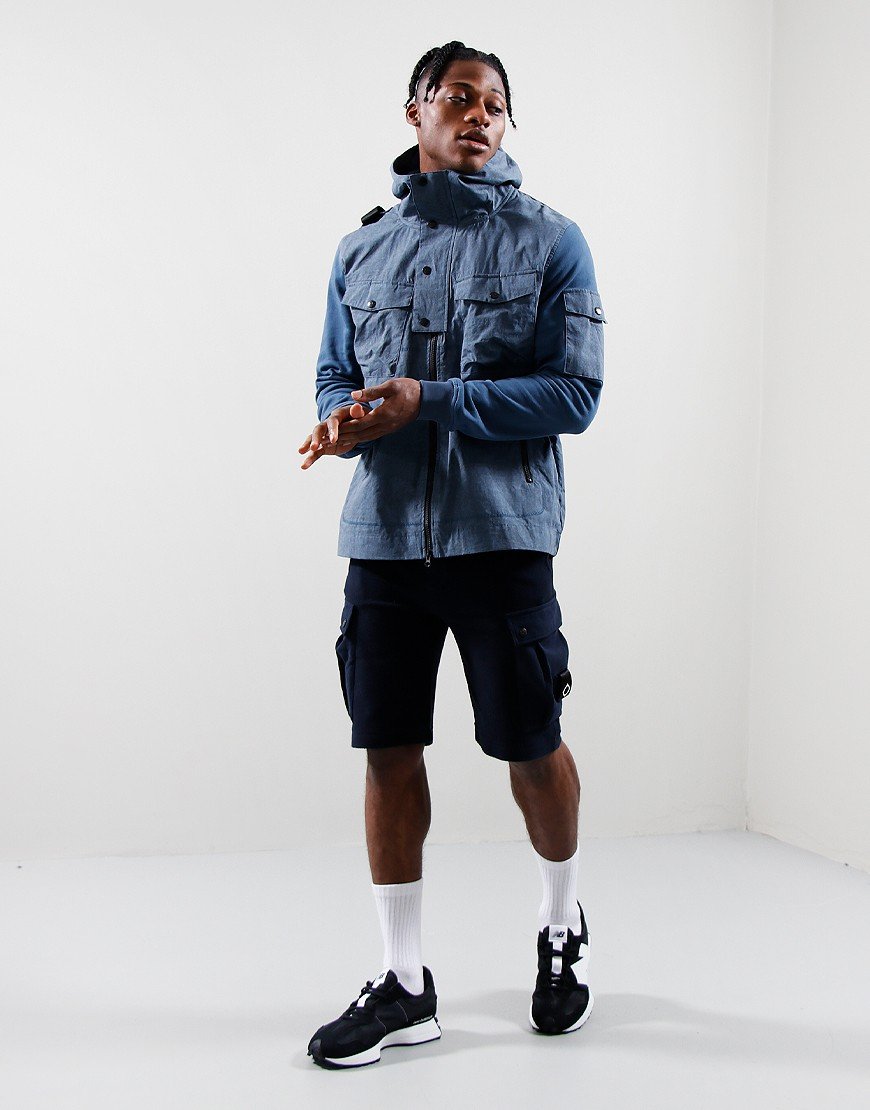 MA.Strum Reverse Combat Shorts Ink Navy - Terraces Menswear