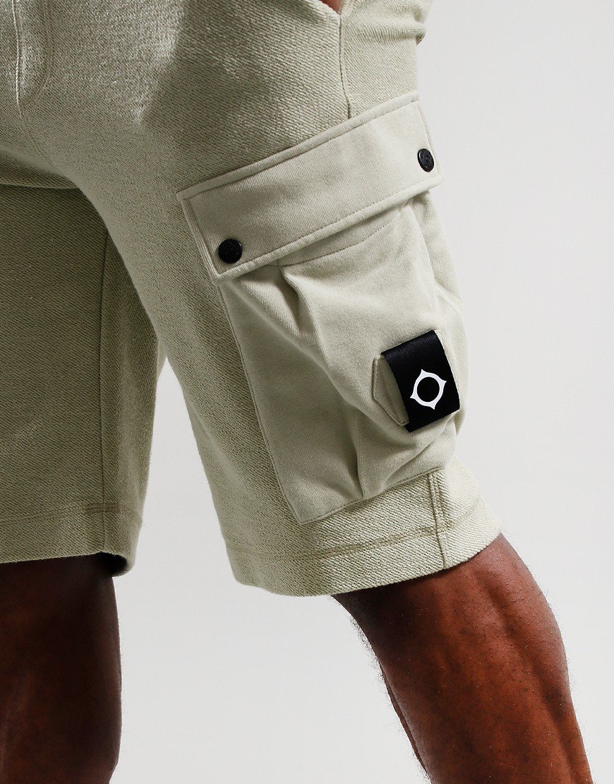 MA.Strum Reverse Combat Shorts Tea - Terraces Menswear