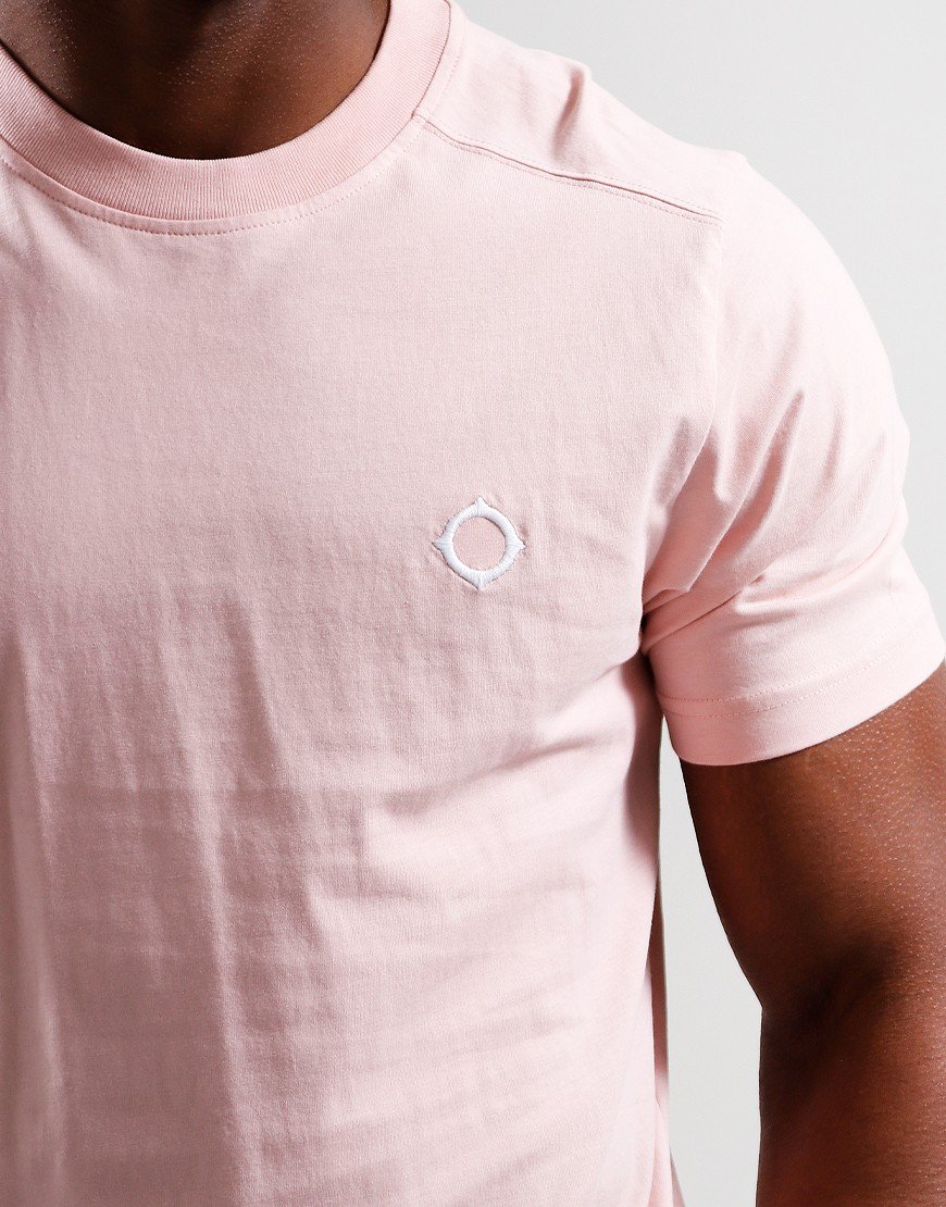 MA.Strum Icon T-Shirt Mud Pink - Terraces Menswear