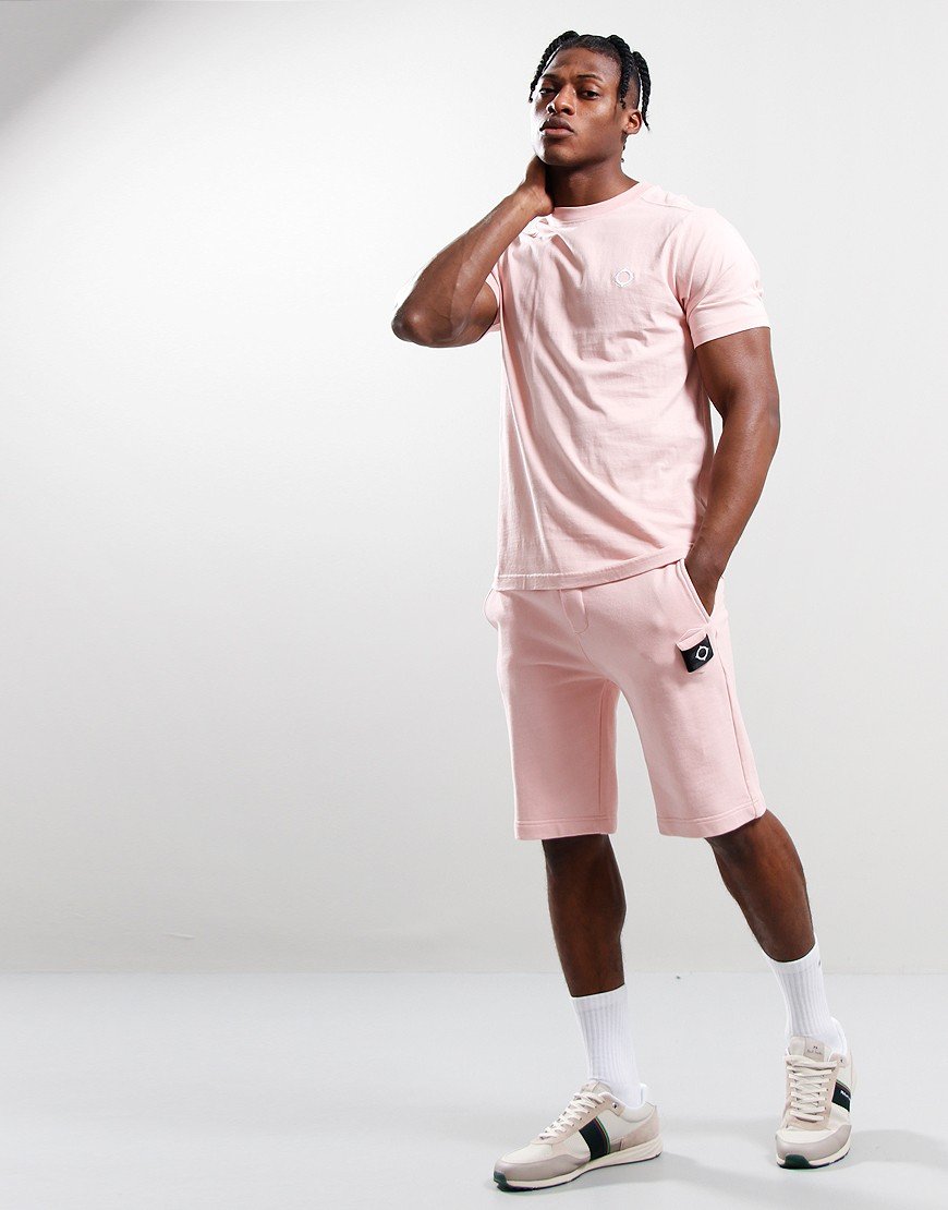 MA.Strum Icon T-Shirt Mud Pink - Terraces Menswear
