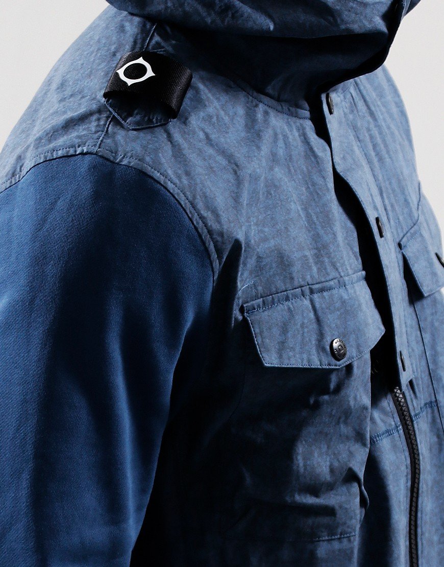 MA.Strum Tie Dye Jacket Ink Navy - Terraces Menswear