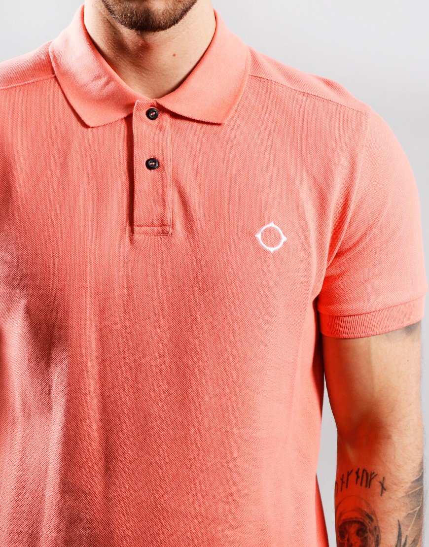 SS Pique Coral - Terraces Menswear