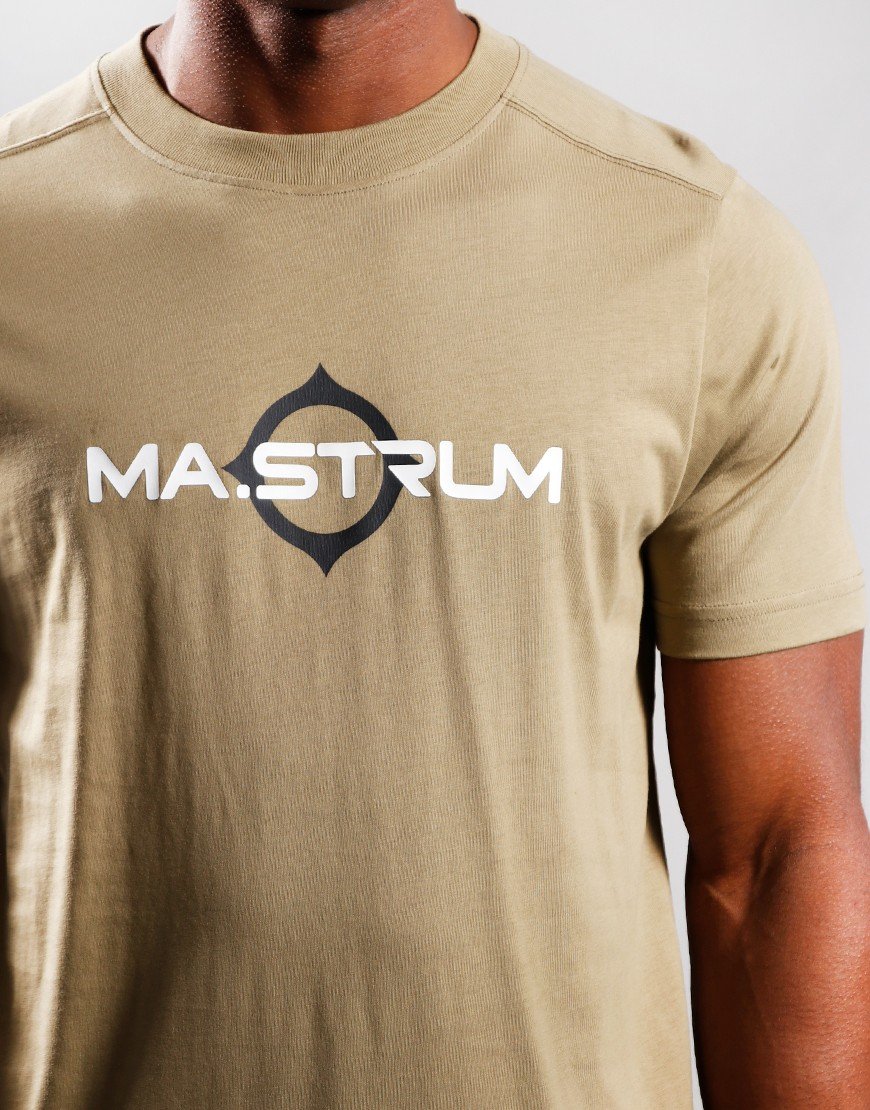 MA.Strum Logo T-Shirt Aloe - Terraces Menswear