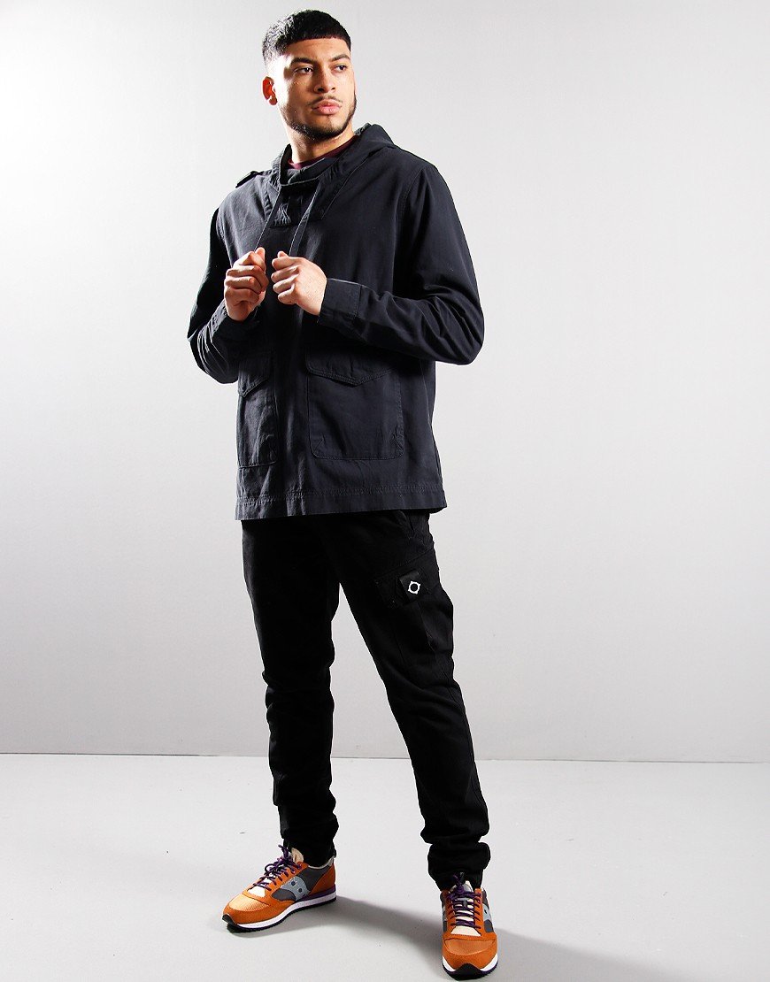 MA.Strum GD Overhead Smock Dark Navy - Terraces Menswear