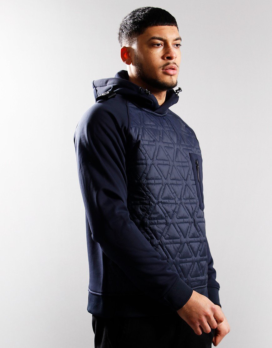 MA.Strum Polygon Overhead Sweat Ink Navy - Terraces Menswear