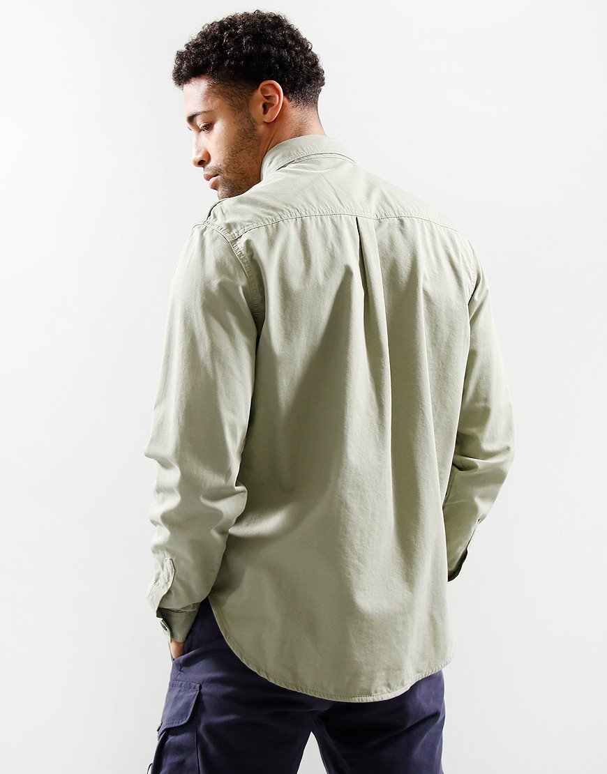 MA.Strum Full Placket Overshirt Tea - Terraces Menswear