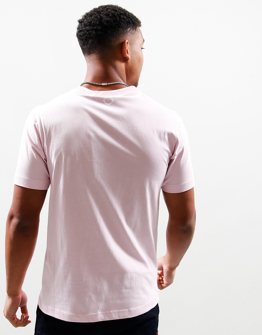 MA.Strum Chest Print T-shirt Ultraviolet - Terraces Menswear