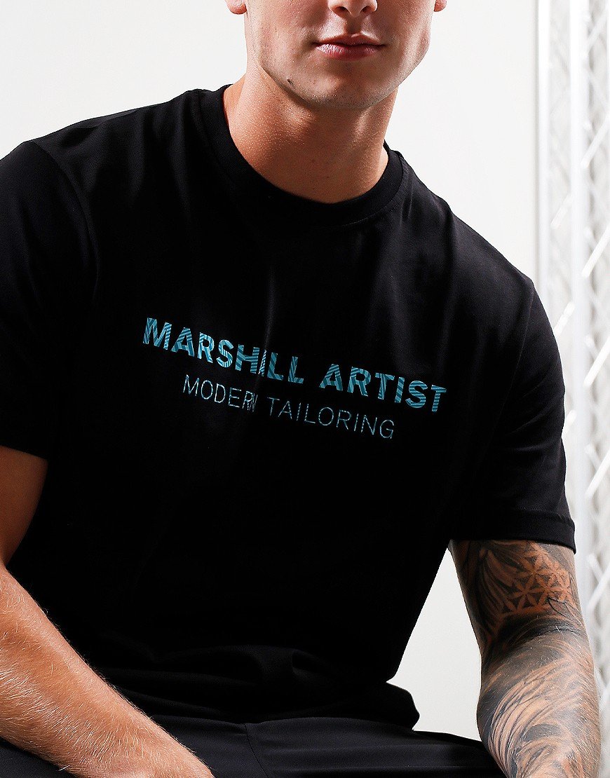 Marshall Artist DPM Type T-shirt Black - Terraces Menswear