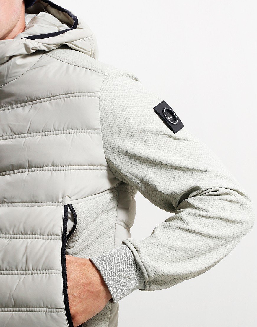 Marshall Artist Hyrbid Softshell Jacket Stone - Terraces Menswear