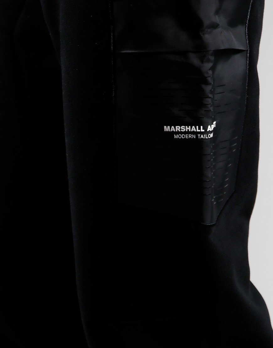 Marshall Artist Frequency Joggers Black - Terraces Menswear