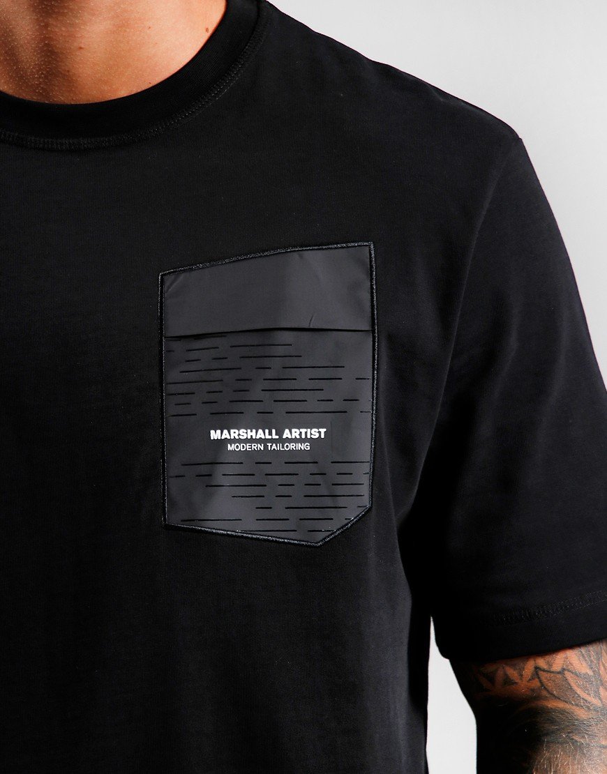 Marshall Artist Frequency T-shirt Black - Terraces Menswear