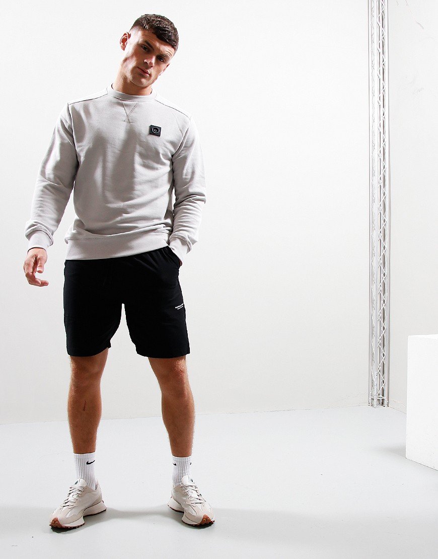 Marshall Artist Siren Logo Crew Sweat Antarctica Grey - Terraces Menswear