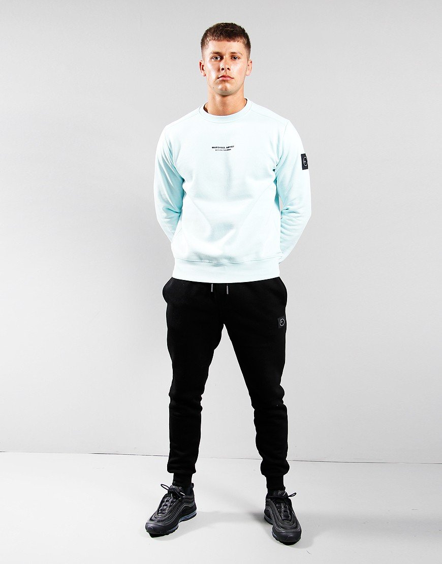 Marshall Artist Siren Crew Sweat Aqua - Terraces Menswear