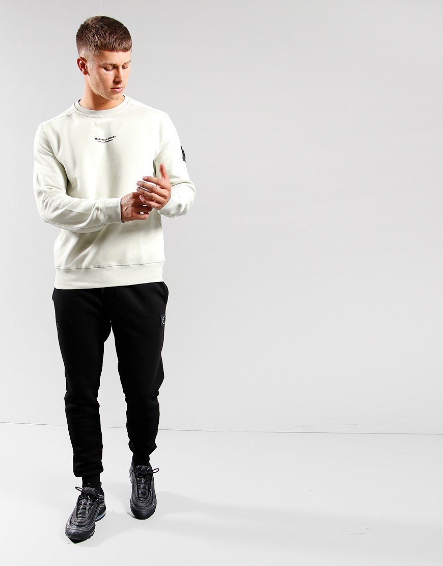 Marshall Artist Siren Crew Sweat Pistachio - Terraces Menswear