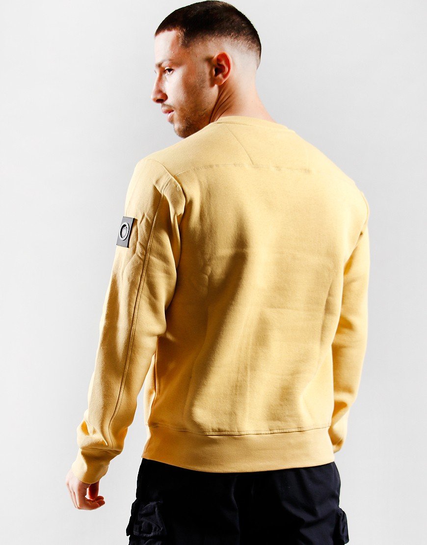 Marshall Artist Siren Crew Sweat Mustard - Terraces Menswear