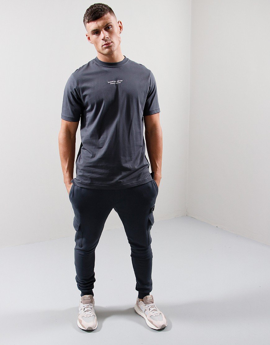 Marshall Artist Siren Injection T-shirt Graphite - Terraces Menswear