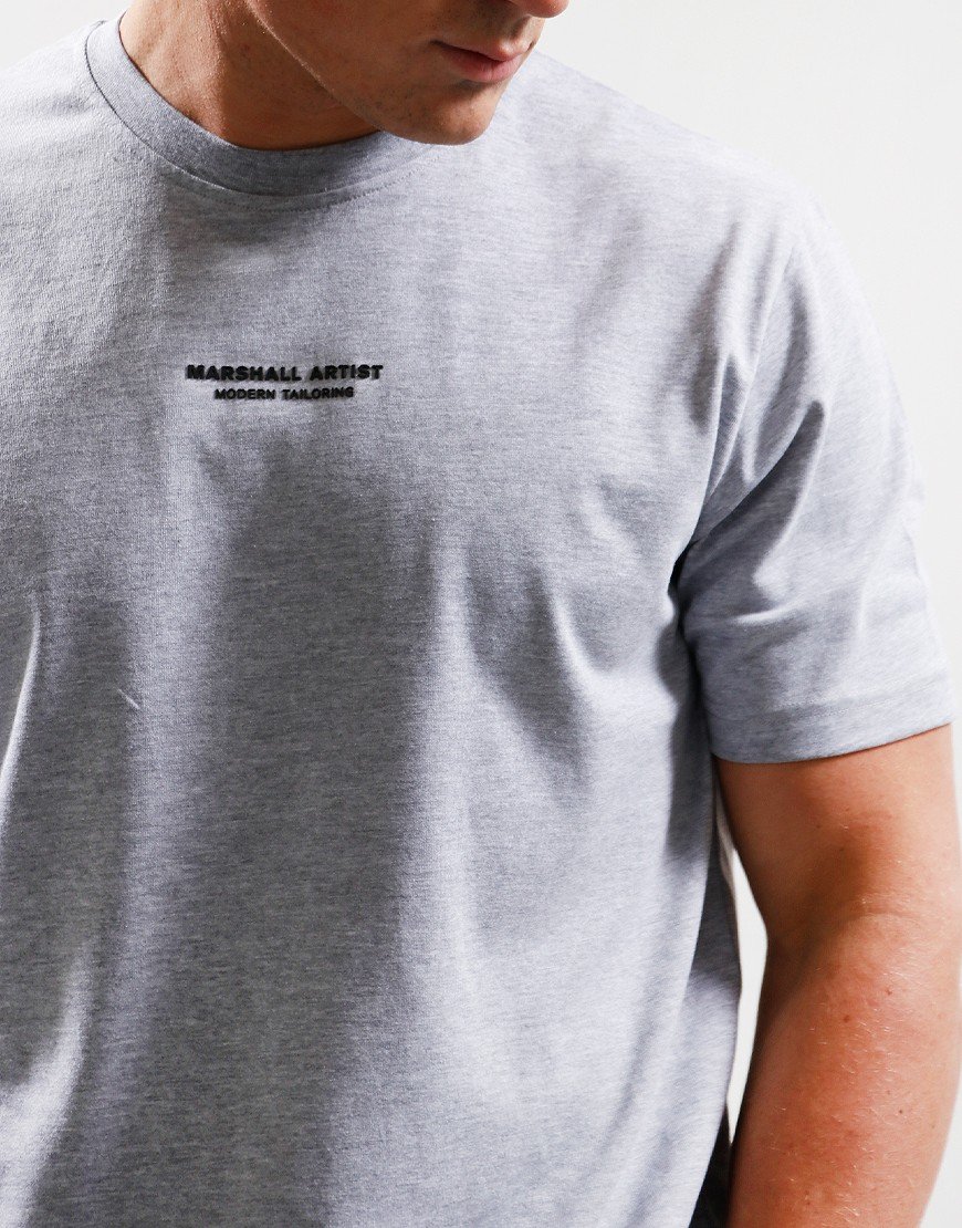 Marshall Artist Siren Injection T-Shirt Grey Marl - Terraces Menswear