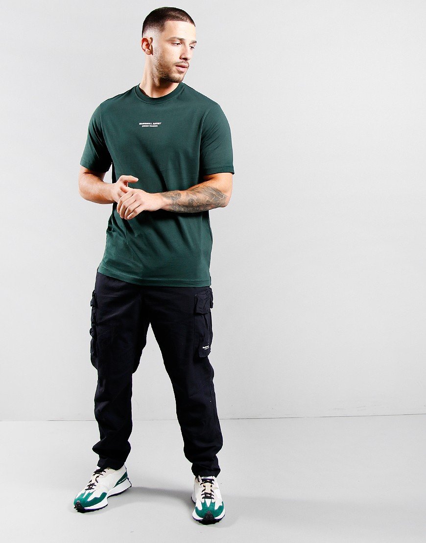 Marshall Artist Siren Injection T-Shirt Forest Green - Terraces Menswear
