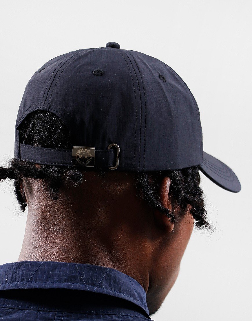 Marshall Artist Siren Nylon Ripstop Cap Navy - Terraces Menswear