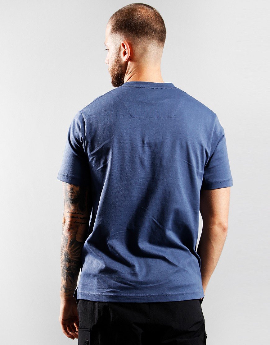 Marshall Artist Siren Injection T-Shirt Airforce Blue - Terraces Menswear