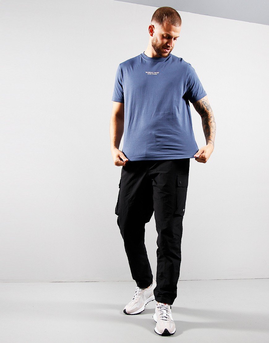 Marshall Artist Siren Injection T-Shirt Airforce Blue - Terraces Menswear