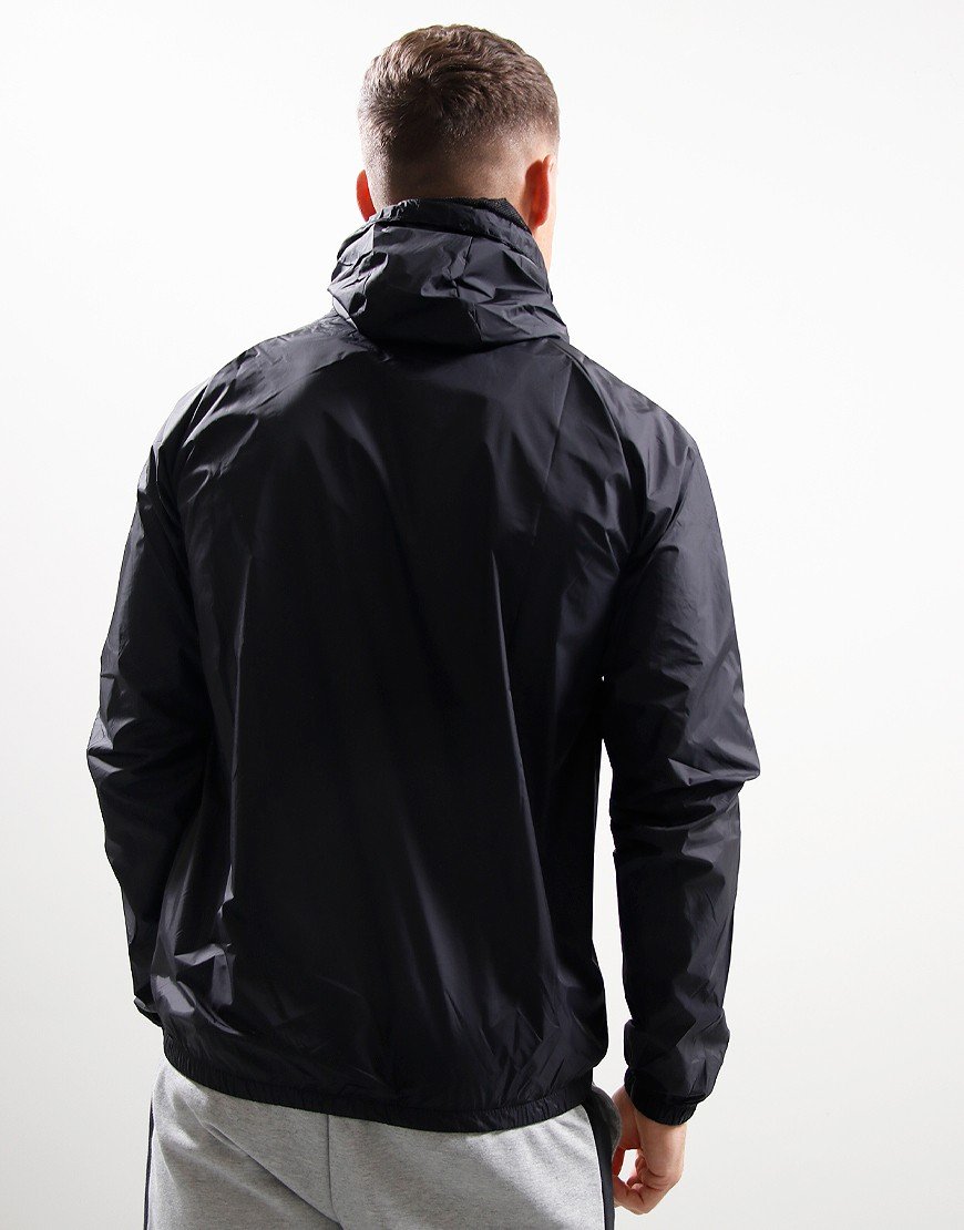 Ellesse Fuma Windrunner Jacket Black - Terraces Menswear