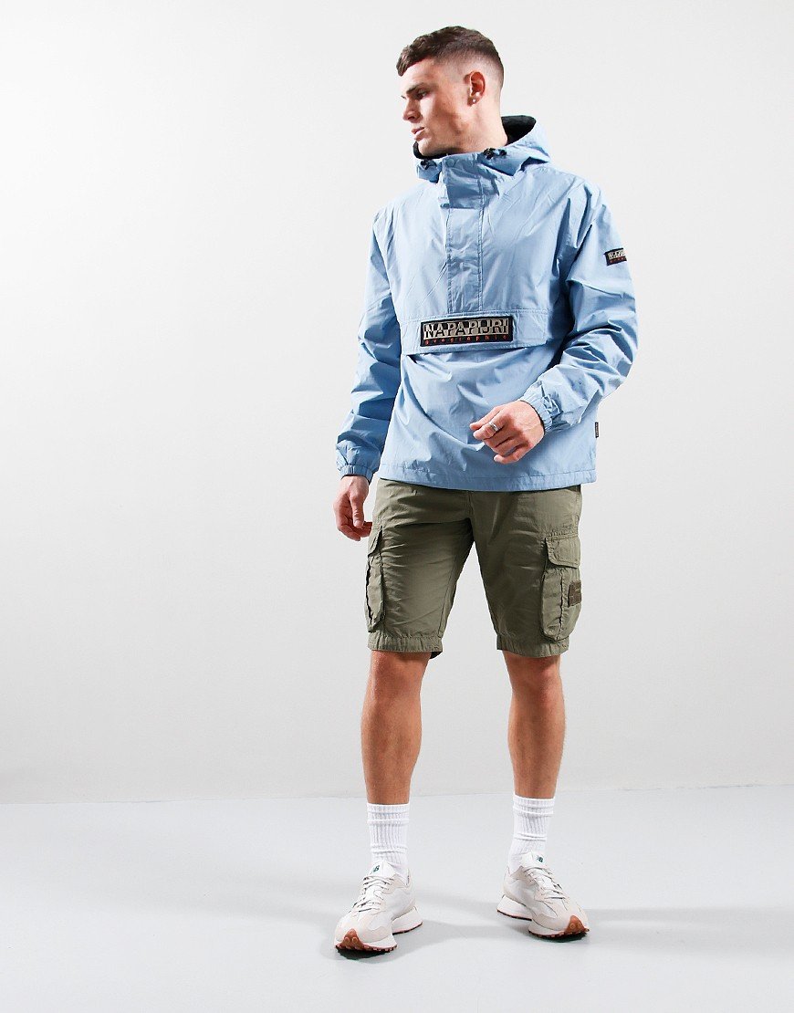 Napapijri Rainforest Freestrider Jacket Blue Faded - Terraces Menswear