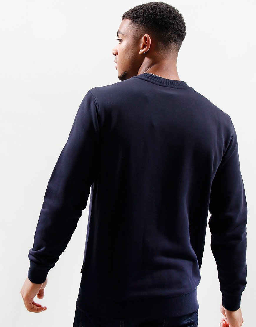 Napapijri B-Ice 2 Crew Sweat Blu Marine - Terraces Menswear