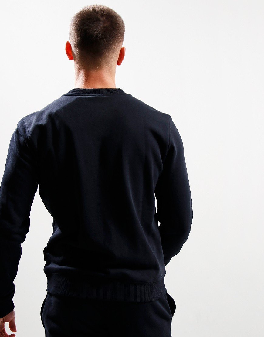 Napapijri B-Iatto Crew Sweat Black - Terraces Menswear