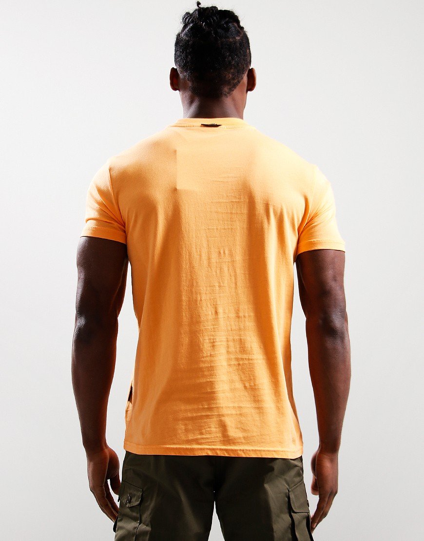 Napapijri S-Bollo 1 T-Shirt Orange Mock - Terraces Menswear
