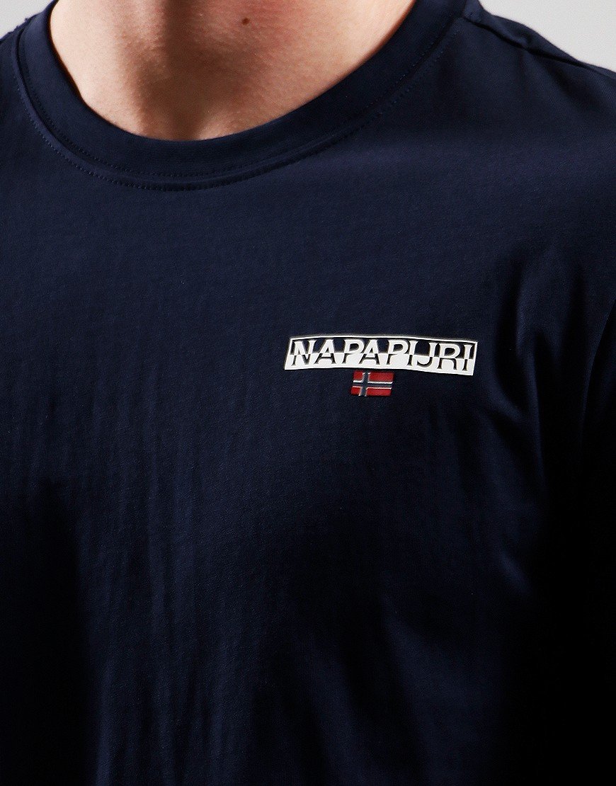 Napapijri S-Ice T-Shirt 2 Blu Marine - Terraces Menswear