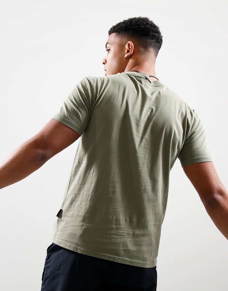 Napapijri S-Bollo T-shirt 1 Green Lichen - Terraces Menswear