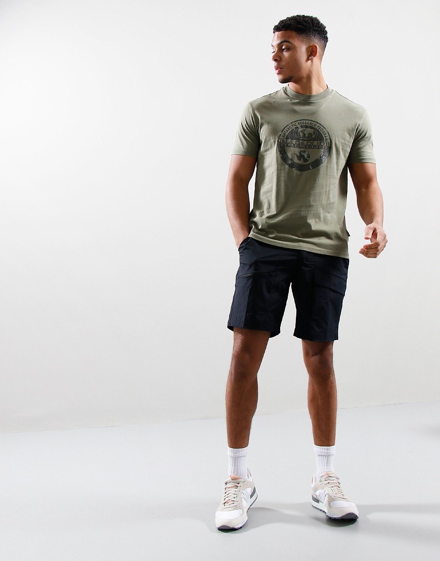 Napapijri S-Bollo T-shirt 1 Green Lichen - Terraces Menswear