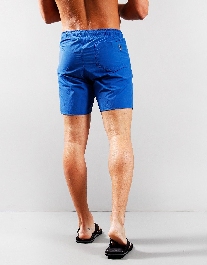 Napapijri V-Box Swim Shorts Skydiver Blue - Terraces Menswear