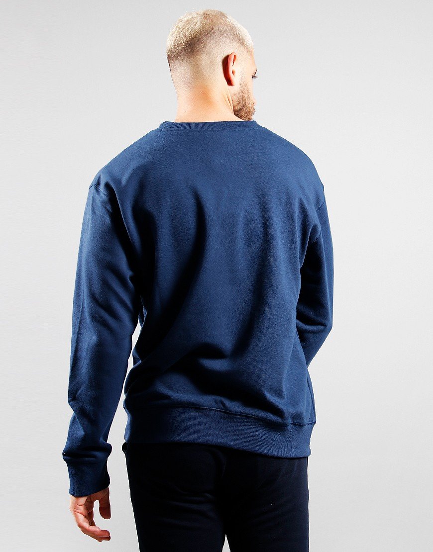 New Balance Essential Crew Sweat Navy - Terraces Menswear
