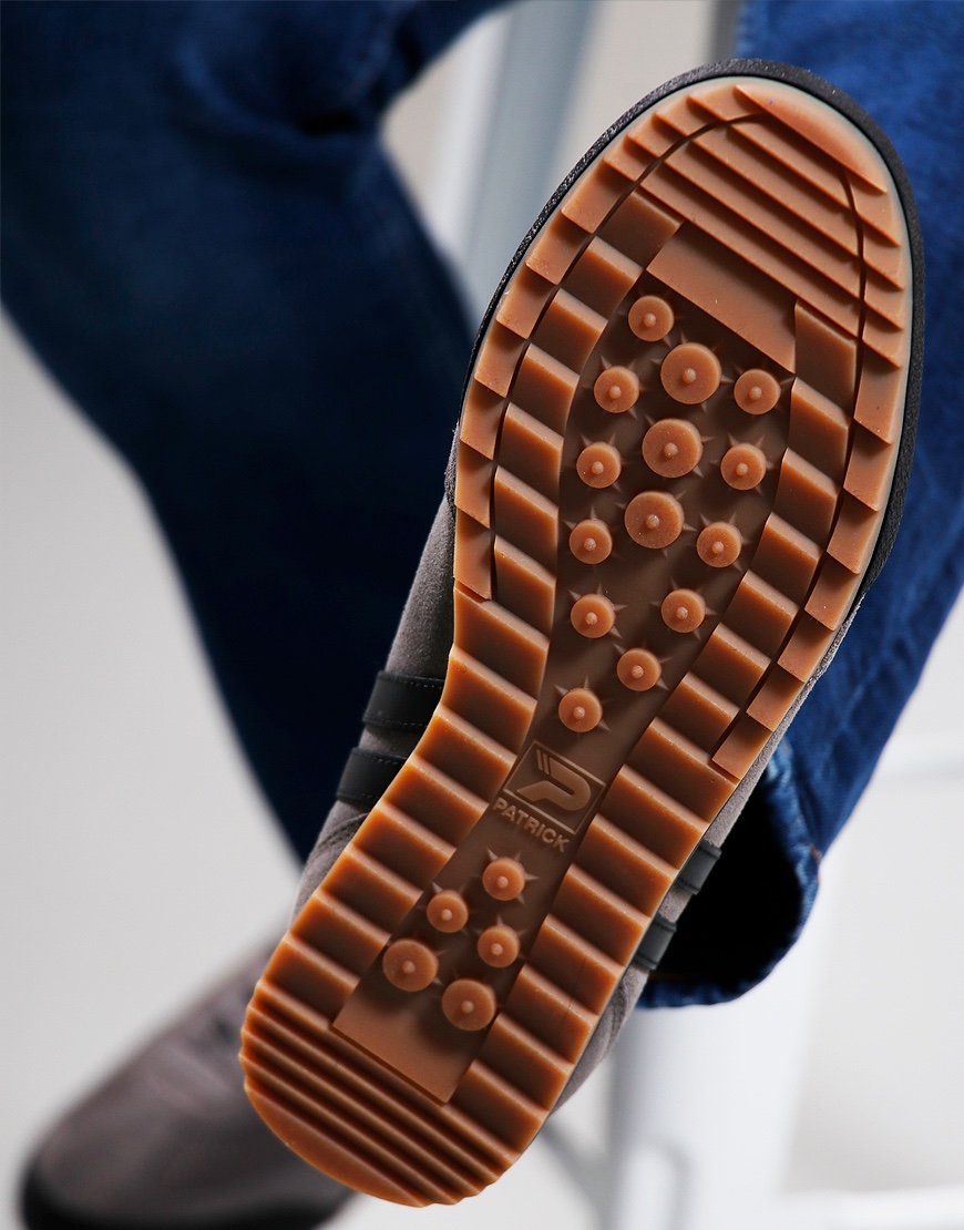 Patrick Rio Trainers Charcoal - Terraces Menswear