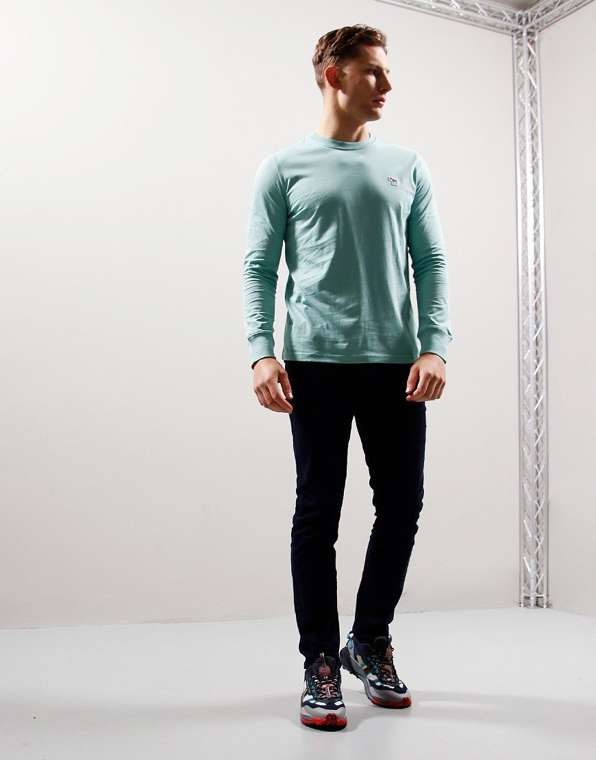 Paul Smith Zebra Badge Long Sleeve T-Shirt 30B - Terraces Menswear