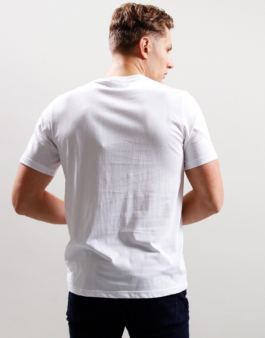 Paul Smith Regular Fit PS Stripe T-Shirt 01 White - Terraces Menswear