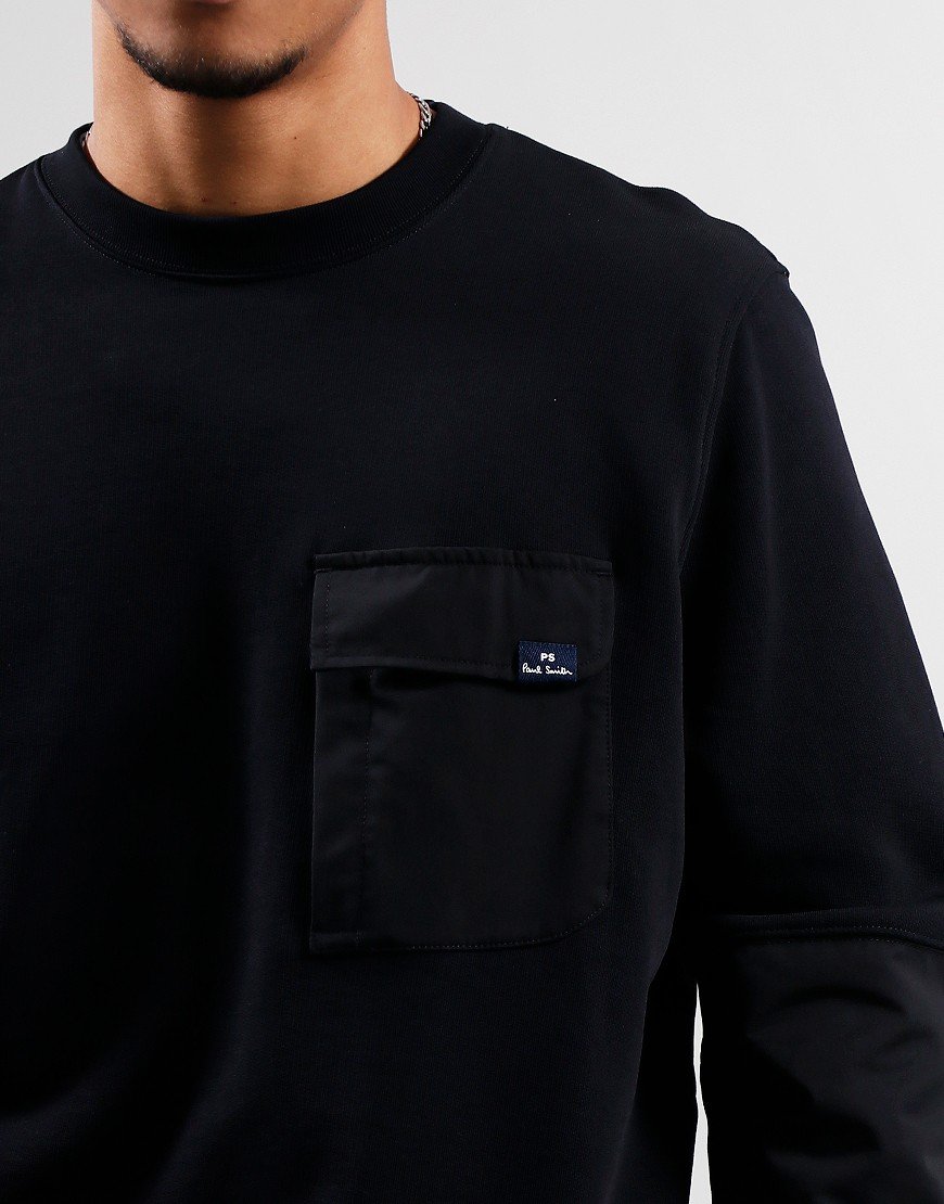 Paul Smith Regular Fit Sweat Black - Terraces Menswear