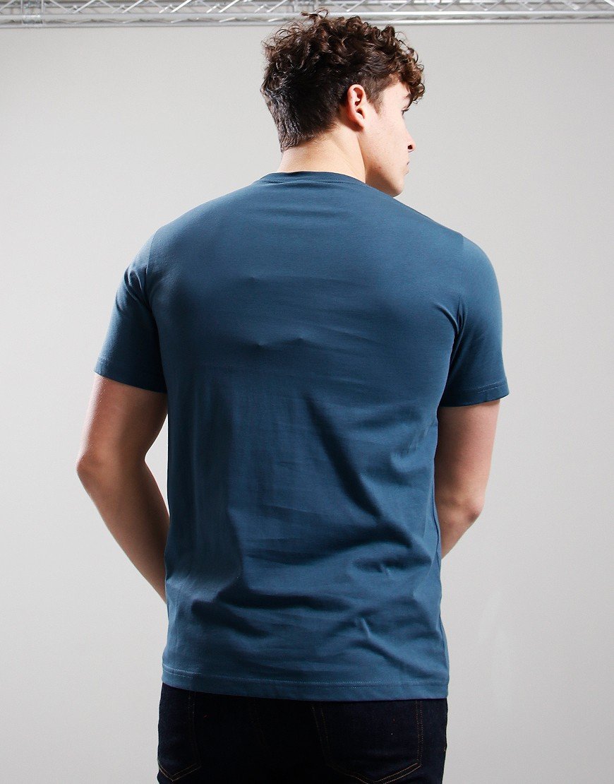 Paul Smith Zebra Badge T-Shirt 46B Indigo - Terraces Menswear