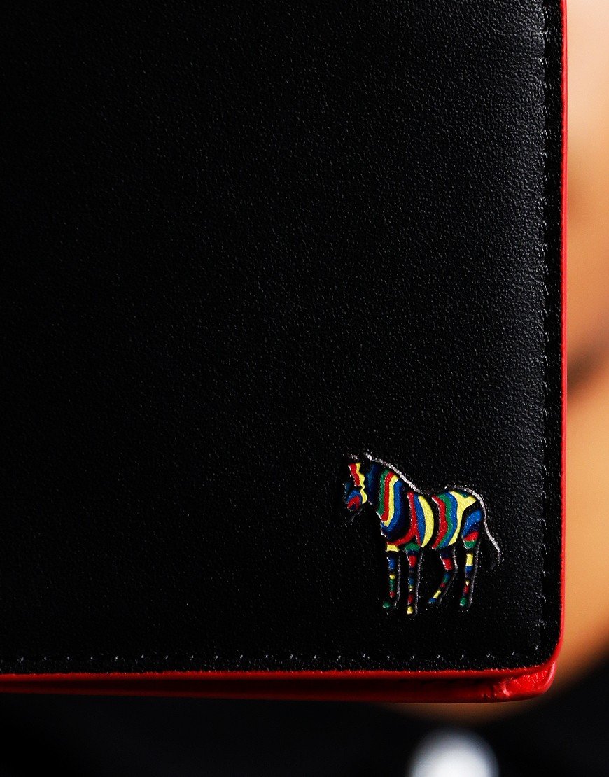 Paul Smith Zebra Wallet Billfold Coin Wallet 79 Black - Terraces Menswear