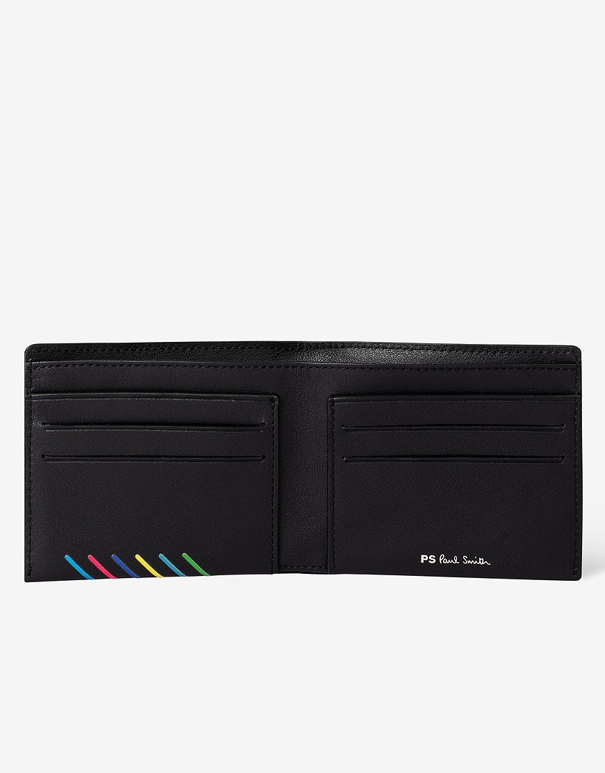 Paul Smith Wallet Billfold 79 Black - Terraces Menswear