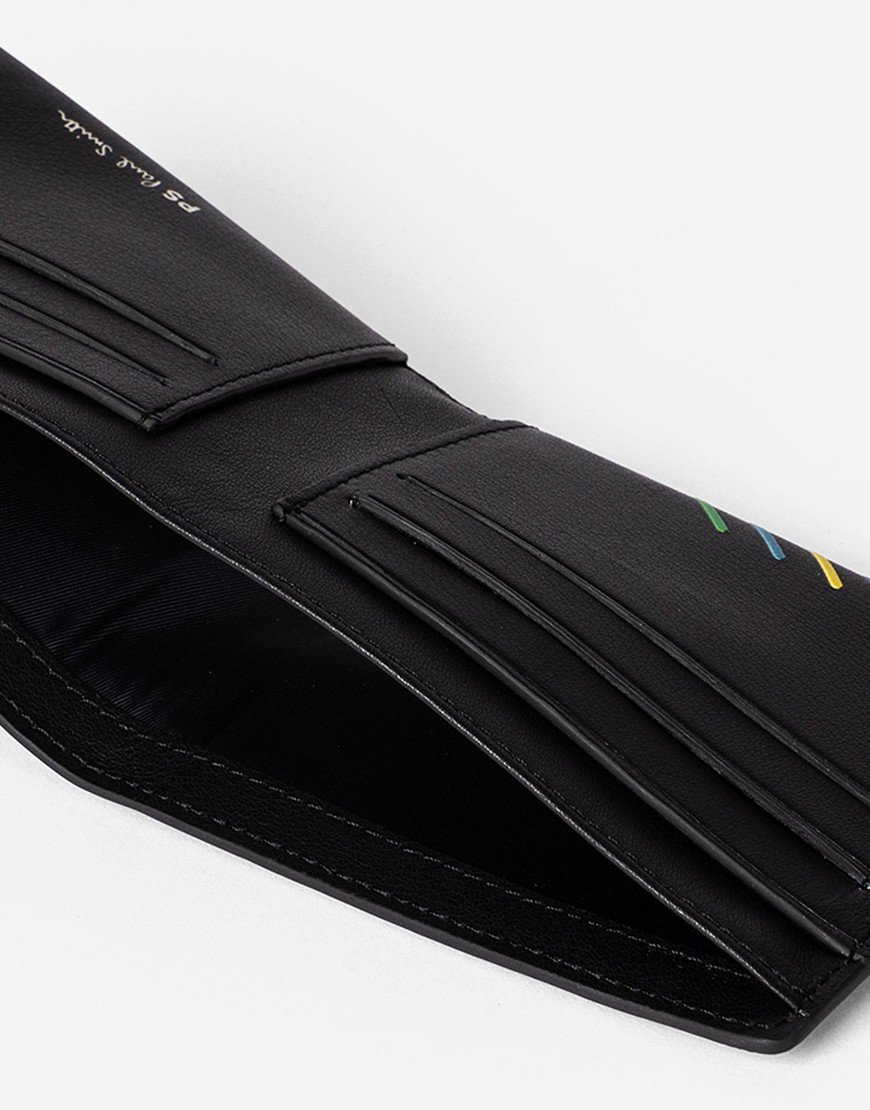 Paul Smith Wallet Billfold 79 Black - Terraces Menswear