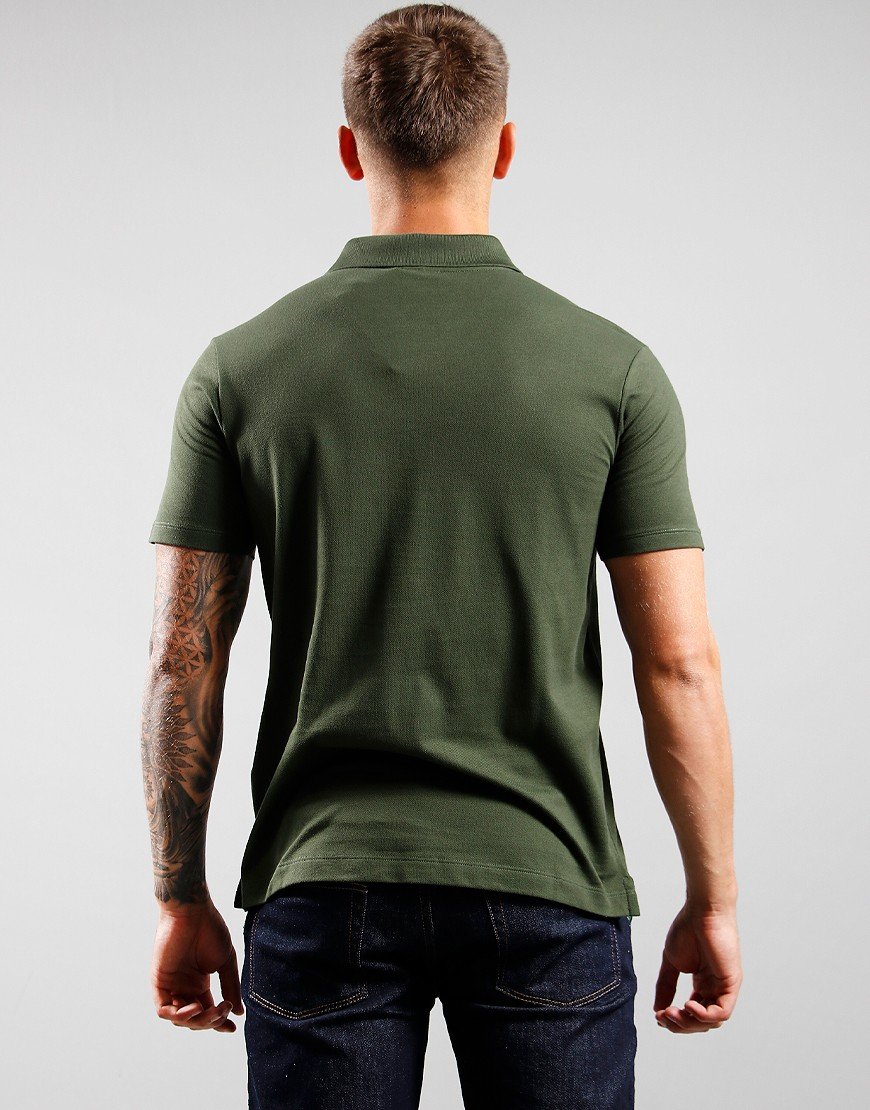 Paul & Shark Basic Polo Dark Green - Terraces Menswear