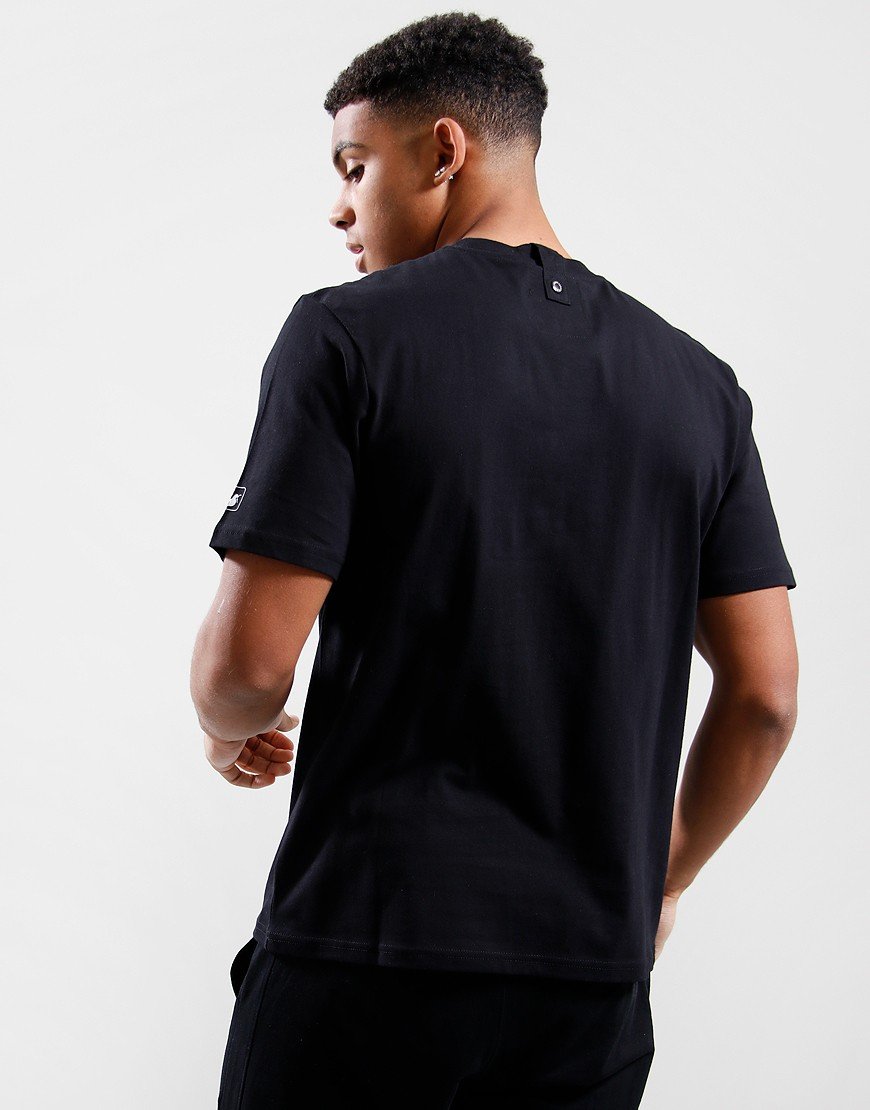 Peaceful Hooligan Cracked T-Shirt Black - Terraces Menswear