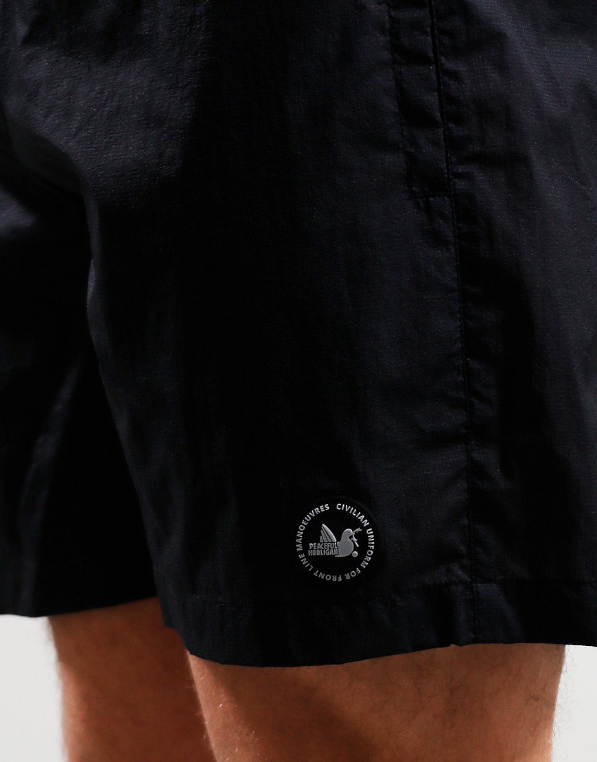 Peaceful Hooligan Freeman Swim Short Black - Terraces Menswear