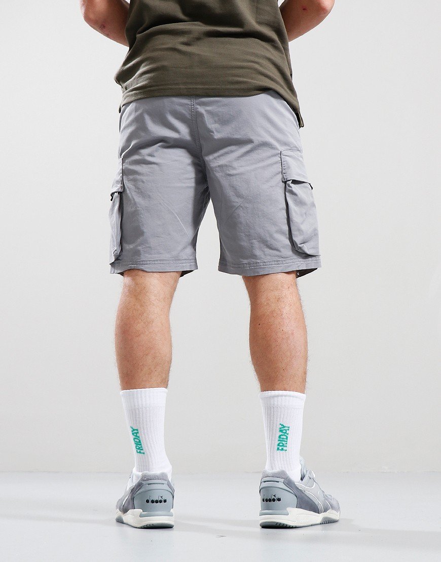 Peaceful Hooligan Pincher Cargo Shorts Stone - Terraces Menswear